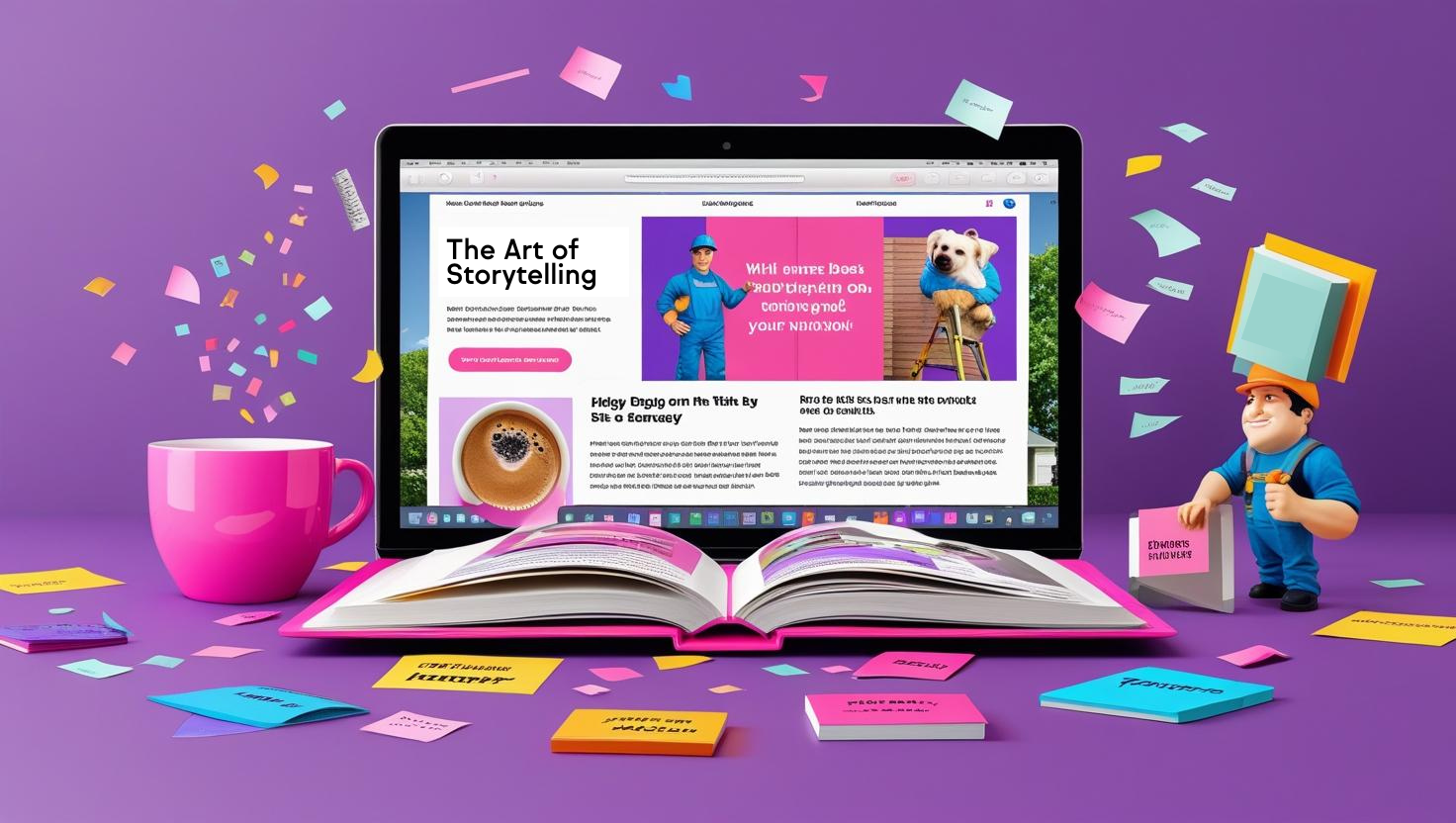 Storytelling Websites That Convert | Bright Pink Agency
